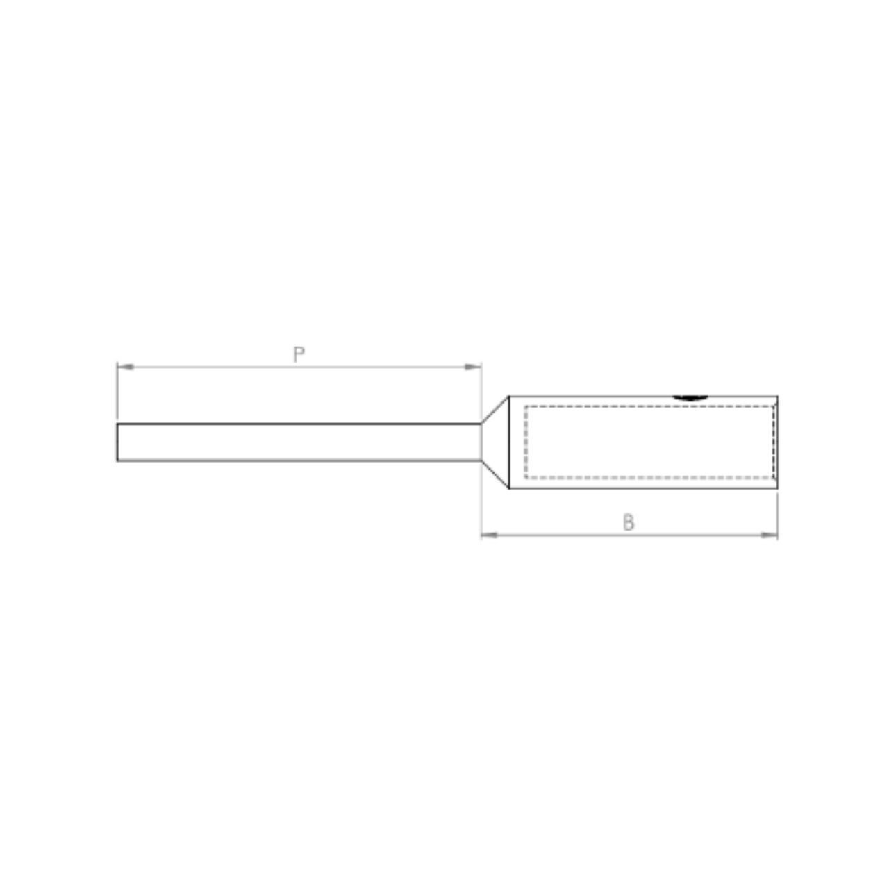 4 AWG PIN Type Bimetal Compression Connector - CU Conectores