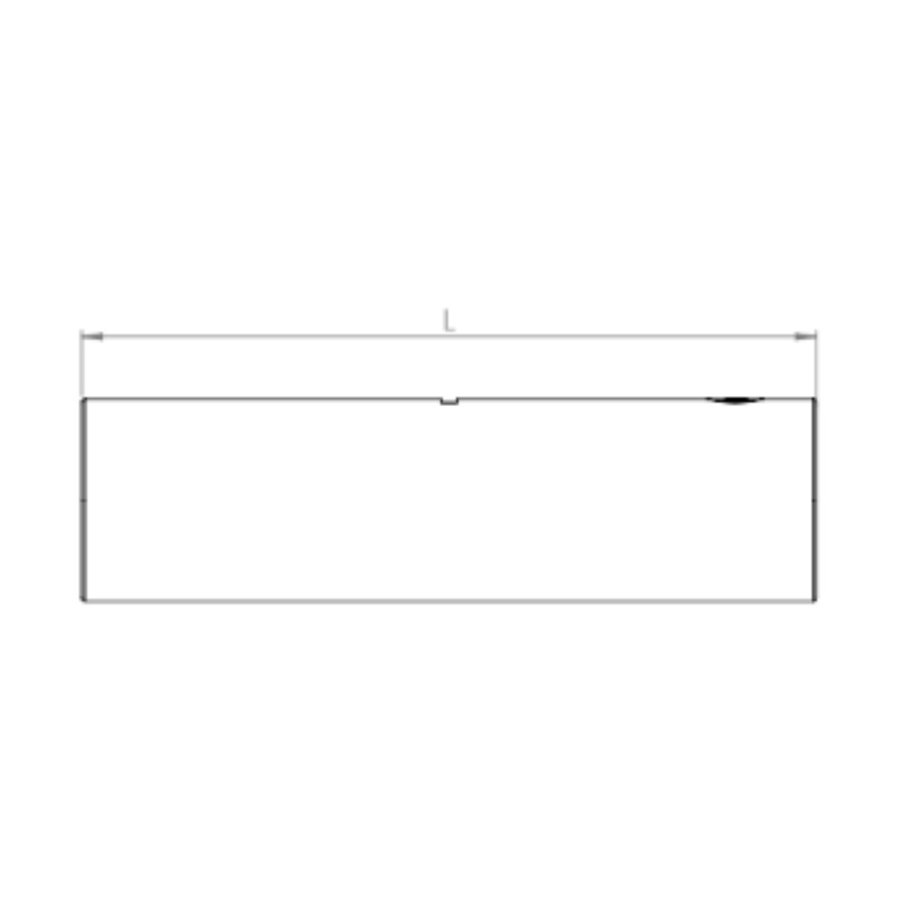 Straight tubular connector for copper splice 350 Kcmil - CU Conectores