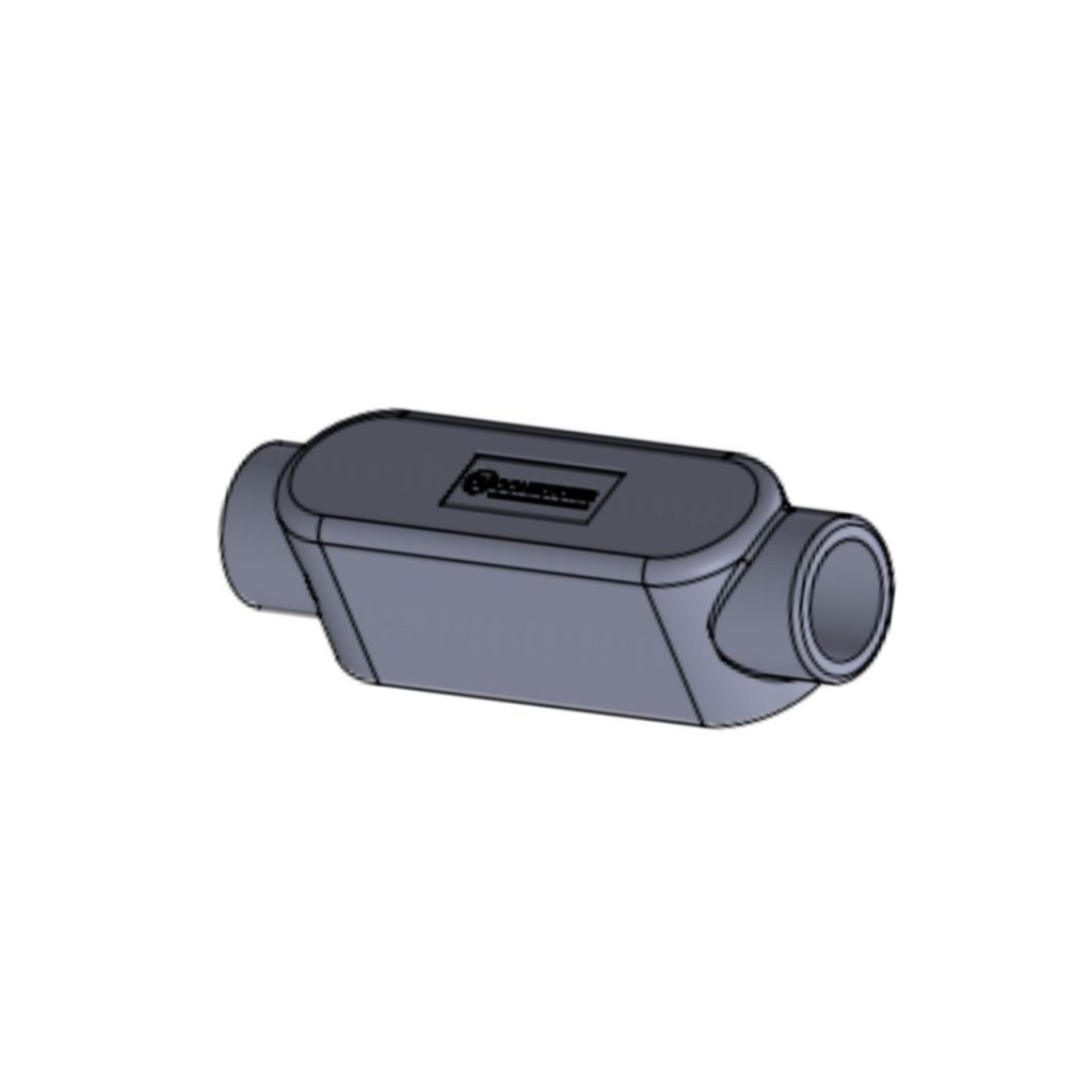 LL Smooth aluminum conduit 3/4" - CU Conectores